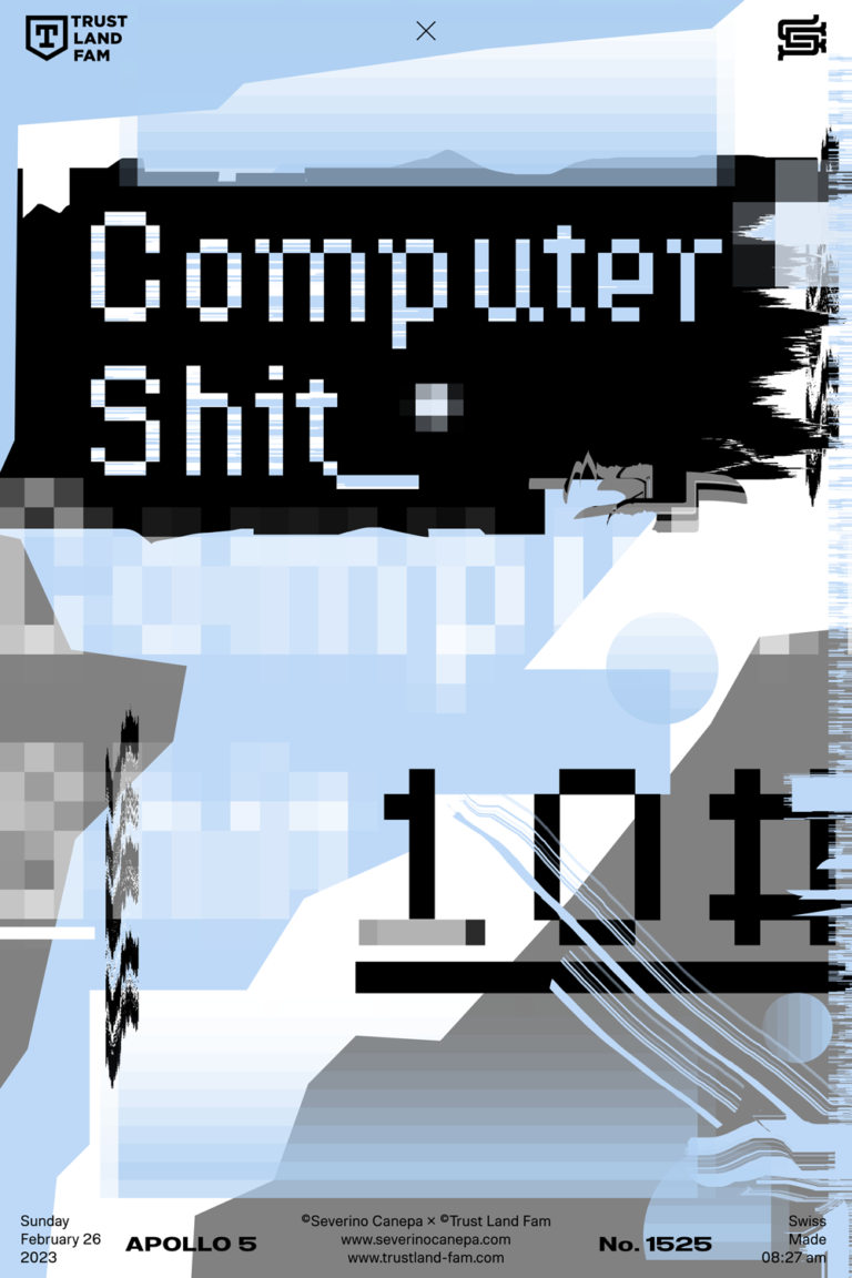 Computer Shit #10 Poster #1525 - Severino Canepa