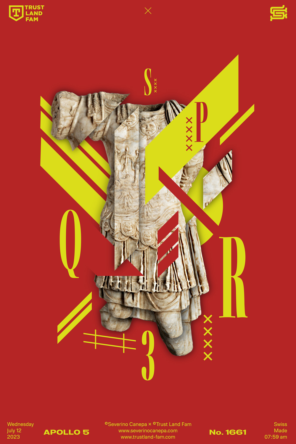SPQR #3 Poster #1661 - Severino Canepa